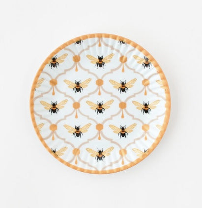 Golden Bee Plates, Set of 4 – Pigeon Mountain Trading Company