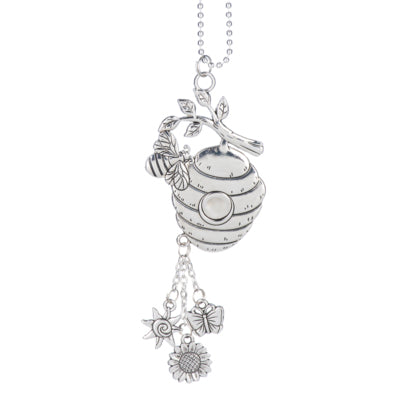 Silver Beehive Car Charm – Pigeon Mountain Trading Company