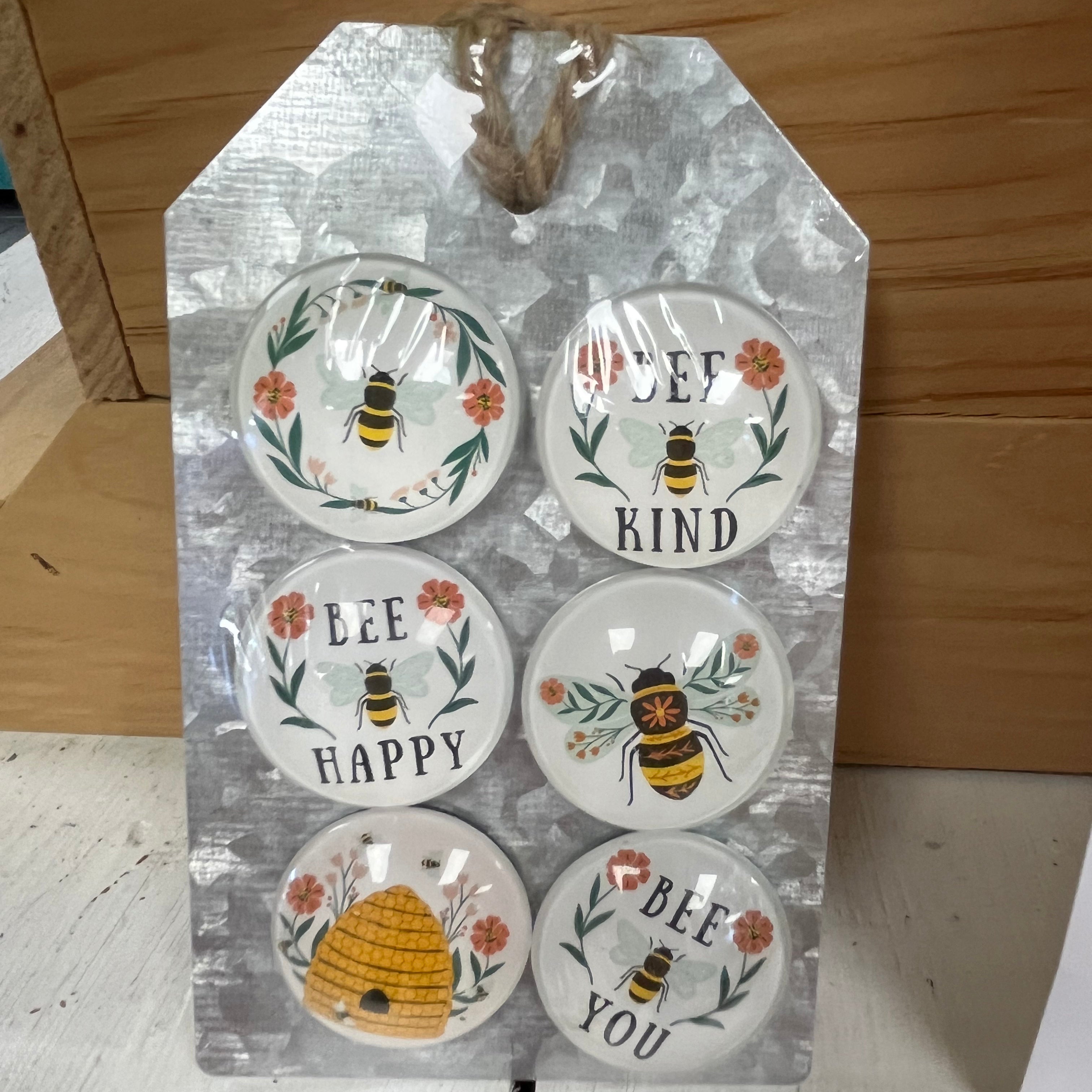 Bee Kind Magnet Set – Pigeon Mountain Trading Company