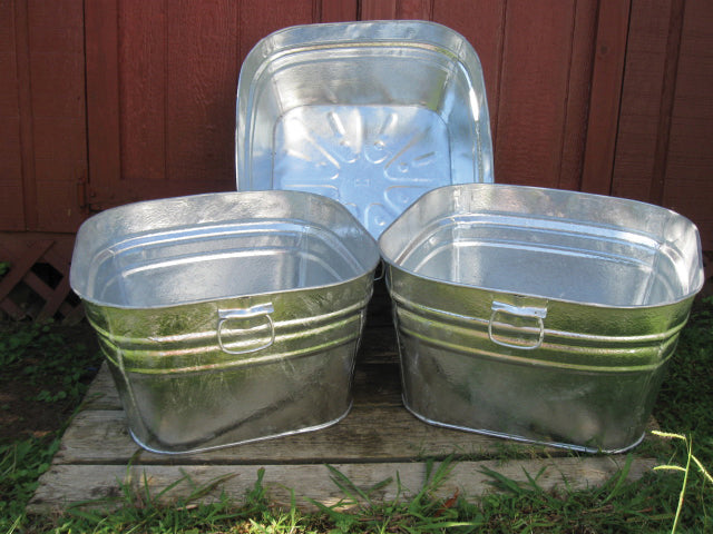 Square Wash Tub – Pigeon Mountain Trading Company