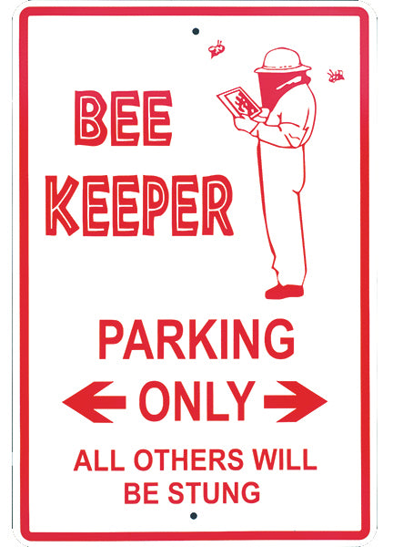 Beekeeper Parking Sign – Pigeon Mountain Trading Company