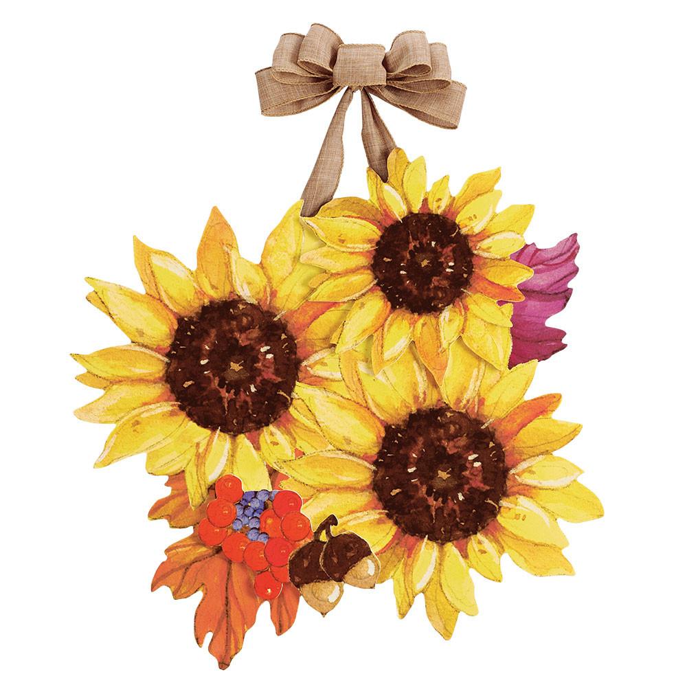 Sunflower Splendor Door Decor – Pigeon Mountain Trading Company