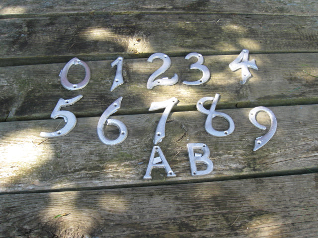 House Numbers & Letters – Pigeon Mountain Trading Company